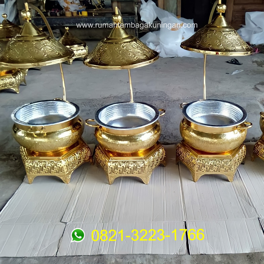 Jual Chafing dish - Pemanas Makanan Prasmanan Tembaga Kuningan | Shopee ...