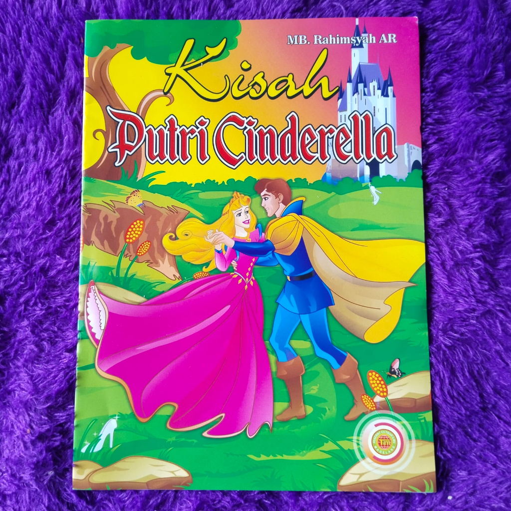 Jual dongeng putri cinderella - buku full color - 34 halaman - bahasa mudah dipahami - menarik ...