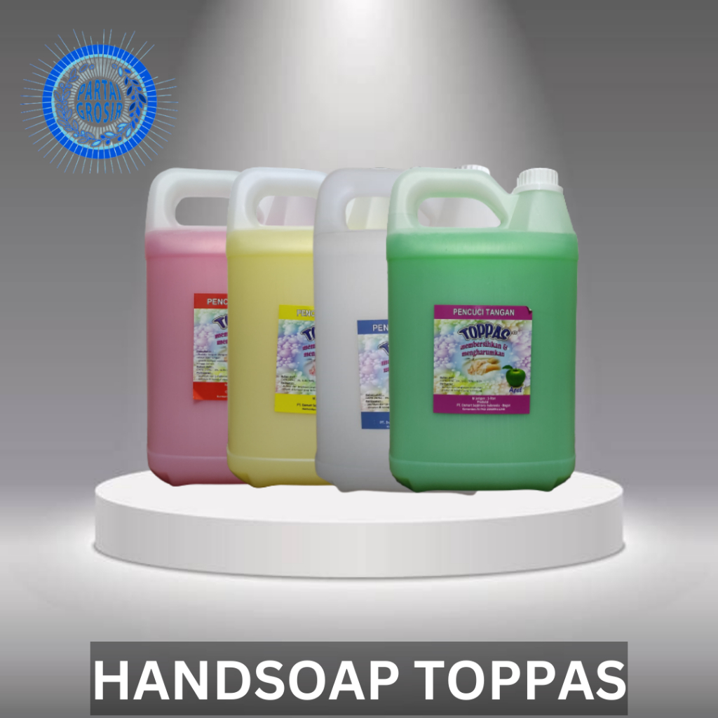 Jual Sabun Cuci Tangan Toppas Kemasan 5 Liter | Shopee Indonesia