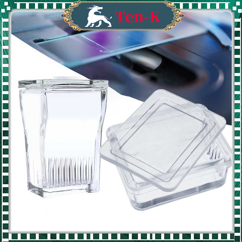 Jual Staining Jar Vertical 9 Slides 10 Slides | Shopee Indonesia
