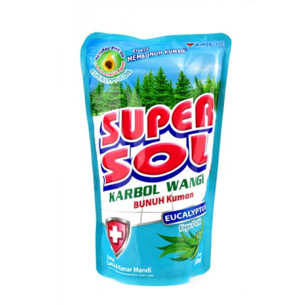Jual Supersol Karbol Eucalyptus Reff 800ML | Shopee Indonesia