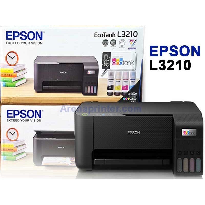 Jual PRINTER EPSON ECO TANK L3210 - ALL IN ONE | Shopee Indonesia