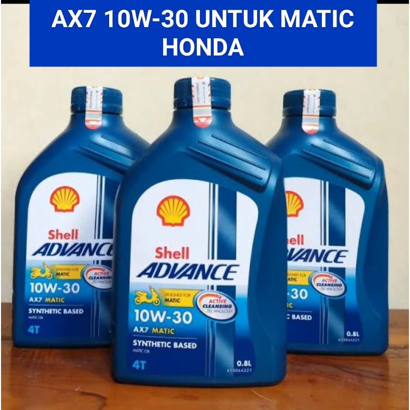 Jual Oli Shell advance matic AX7 0,8L 10W-30 | Shopee Indonesia