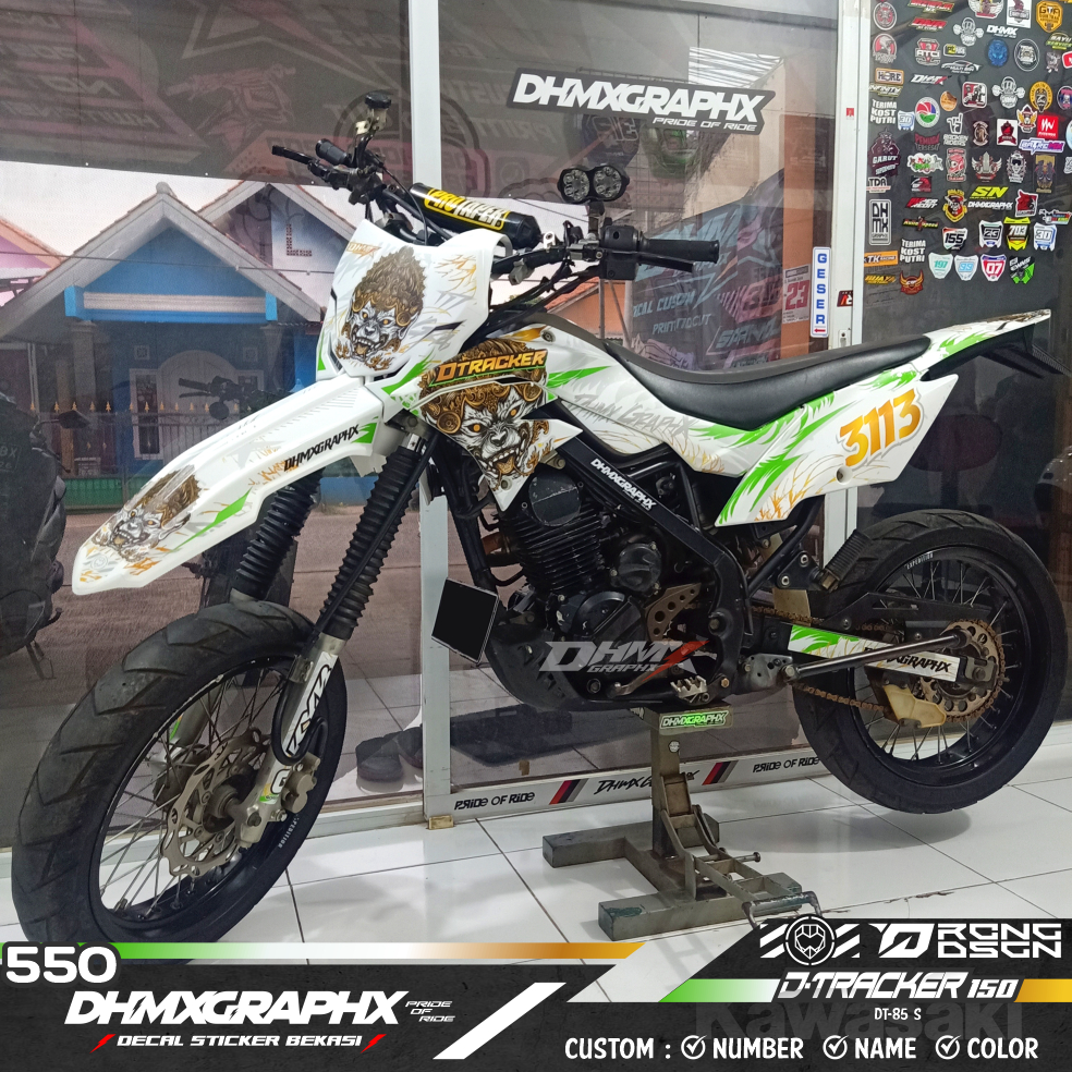 Jual DHMX Decal Sticker D Tracker D-Tracker 150 (DT-85 S) | Shopee Indonesia