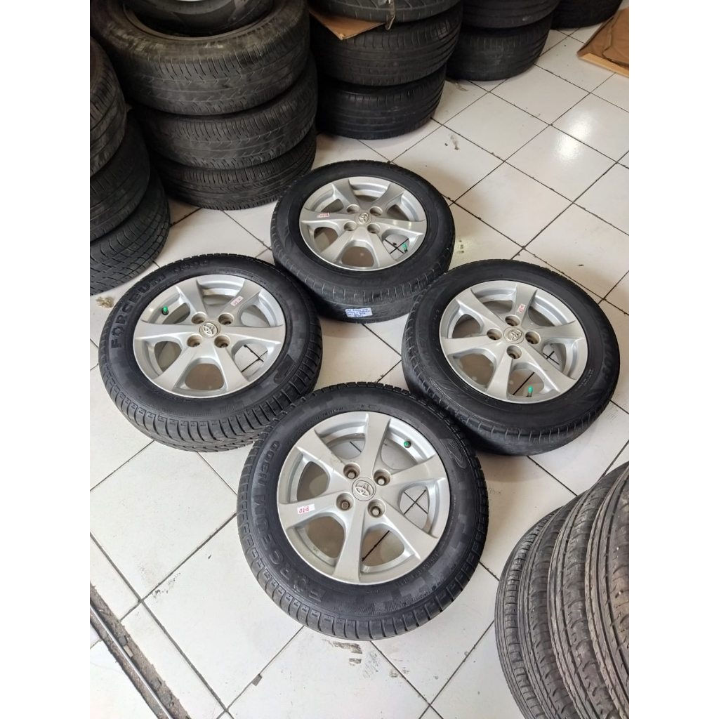 Jual velg mobil murah ORI AGYA r14 baut 4x100 untuk soluna calya sigra ...