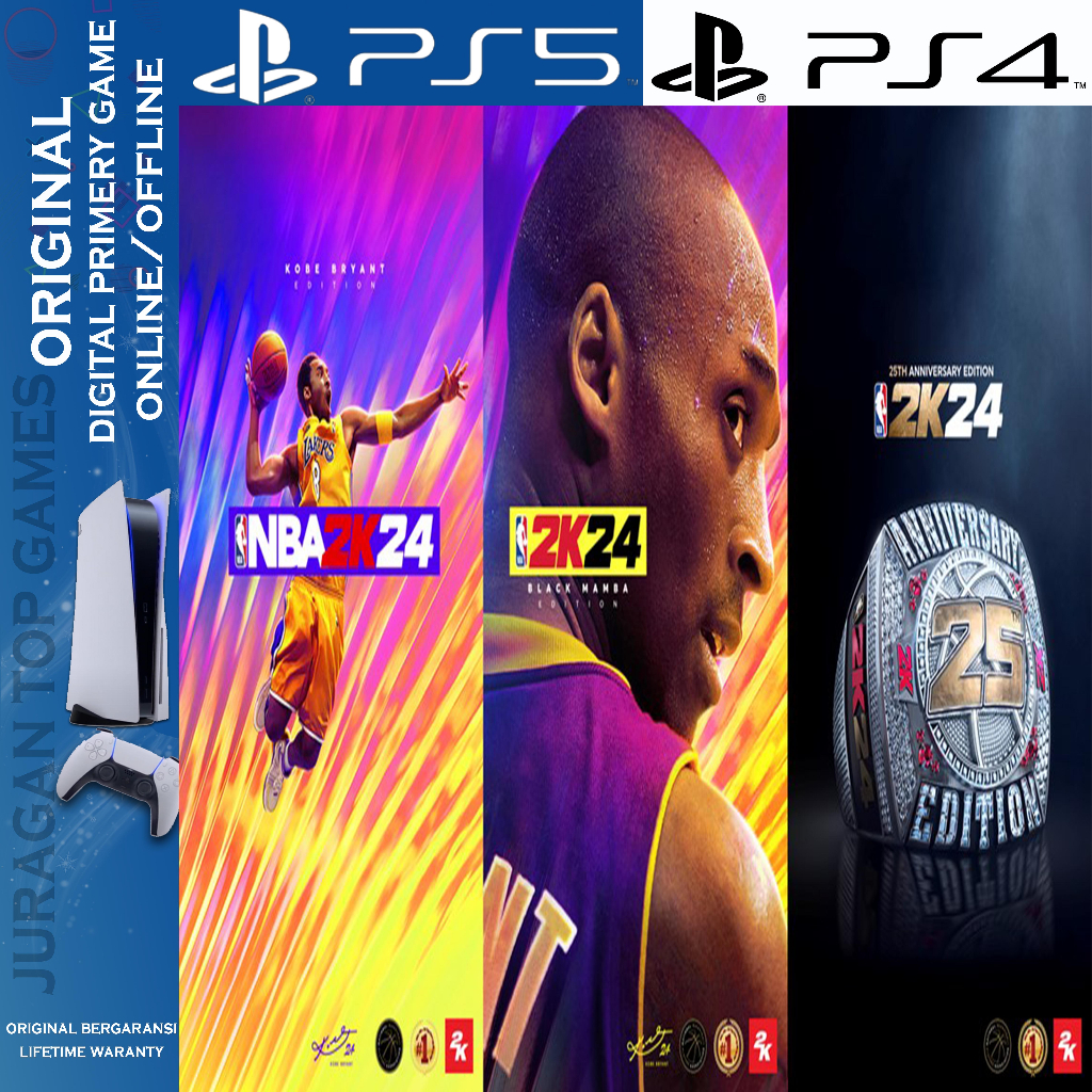 Jual NBA 2K24 PS4 & PS5 Digital Sharing - Primery | Shopee Indonesia