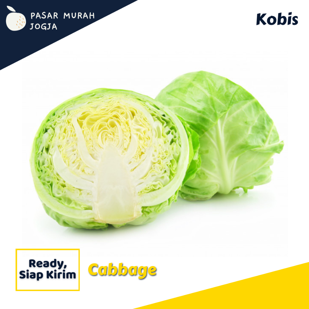 Jual Daun Kobis Kubis Segar Per Pcs Daun Kol Putih Sayuran Fresh Pasar ...