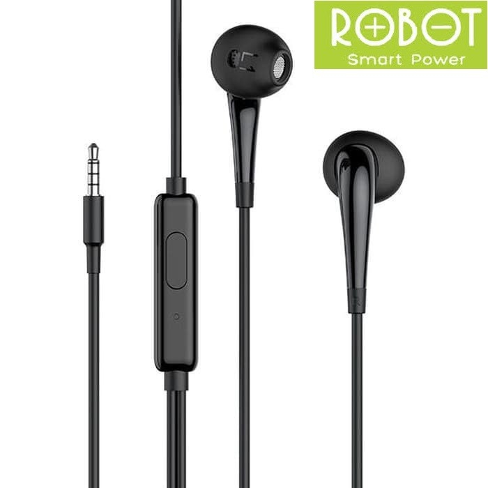 Jual ROBOT RE701 Earphone Headset Android iPhone Garansi Resmi - Putih ...