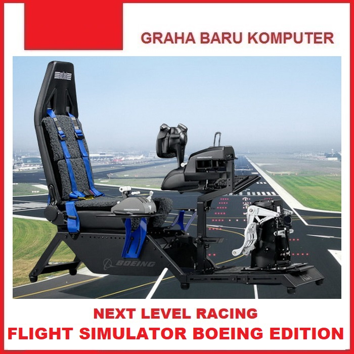 Jual Next Level Racing Flight Simulator Boeing - Flight Simulator ...