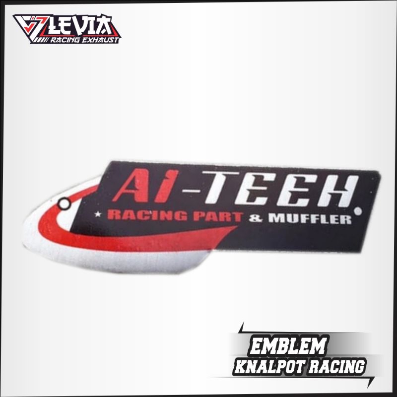 Jual EMBLEM KNALPOT RACING MERK AI-TECH | Shopee Indonesia
