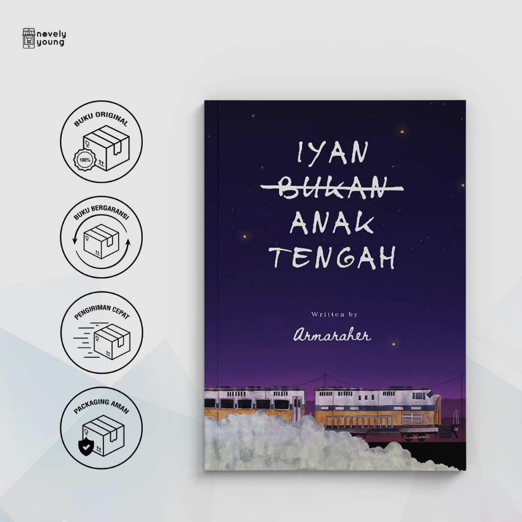 Jual Novel Iyan Anak Tengah - Armaraher - Skuad x Akad - Gratis Biaya Packing | Shopee Indonesia