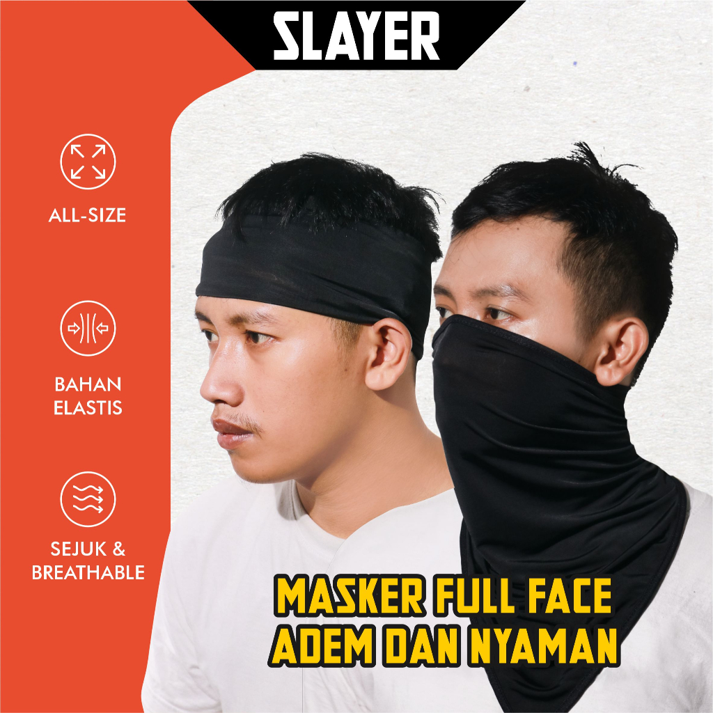 Jual Slayer masker penutup wajah outdoor multifungsi segitiga motor ...