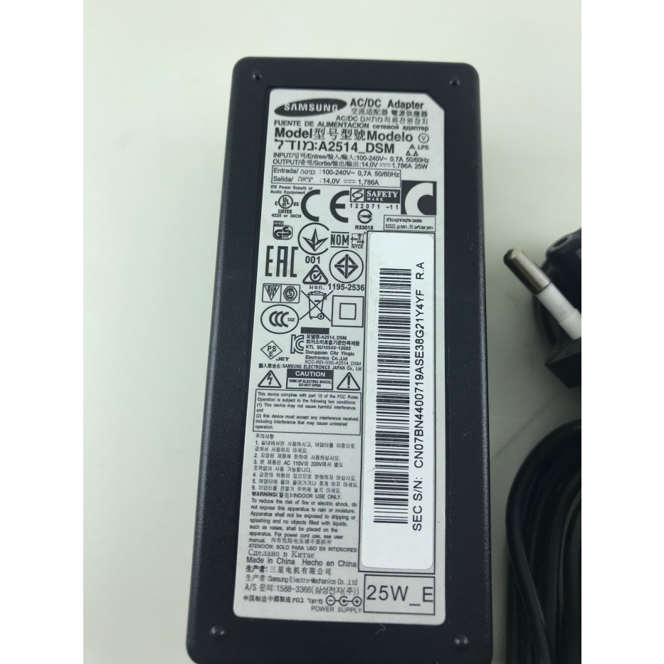 Jual Terlaris !!! Adaptor Monitor Samsung LCD/LED 14V | Shopee Indonesia