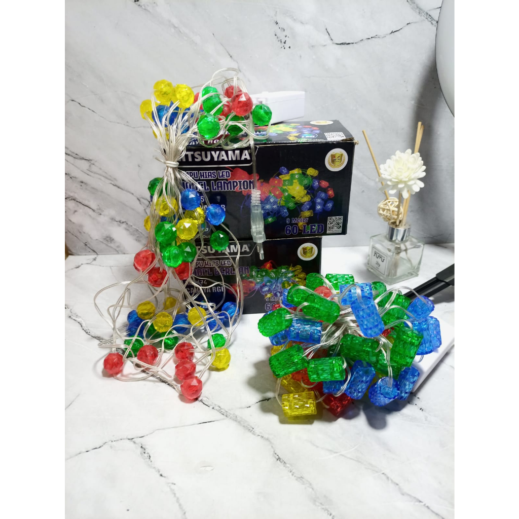 Jual Lampu Led HIAS Berlian MS-475 / MS-474 Lampion / Lampu Natal Lampu ...