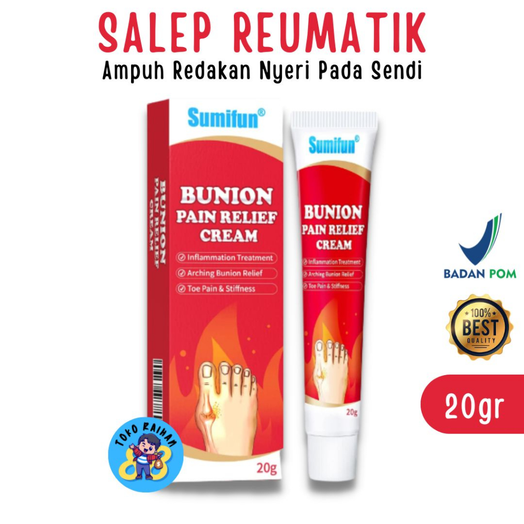 Jual Salep Obat Rematik Sumifun Bunion 20gr Asam Urat Reumatik Nyeri ...