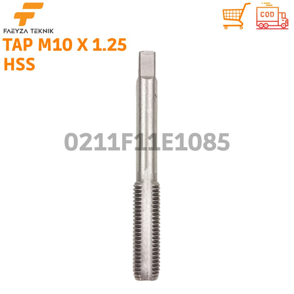 Jual Hand Tap M10 x 1.25 Tap Baut Drat 14 HSS Bukan Yamawa OSG | Shopee Indonesia