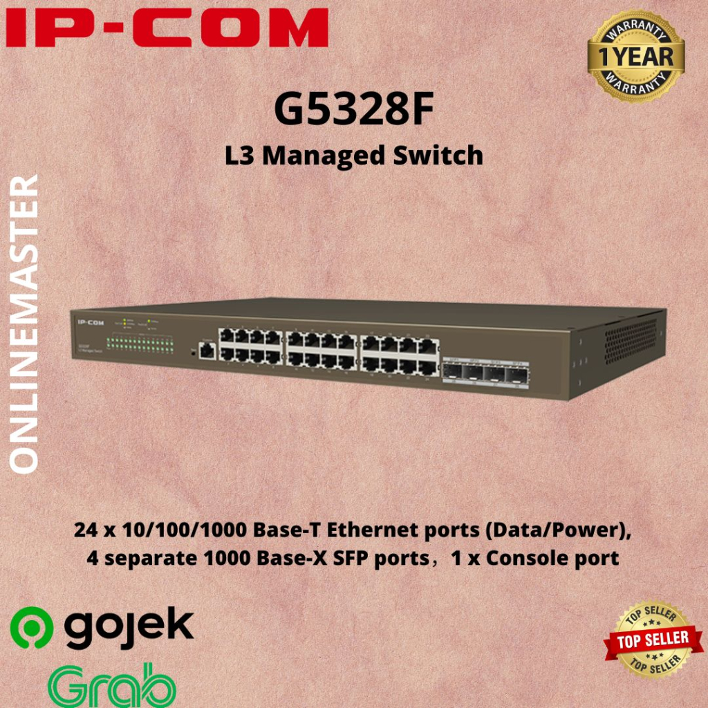 Jual IP-Com G5328F L3 Managed Switch | Shopee Indonesia