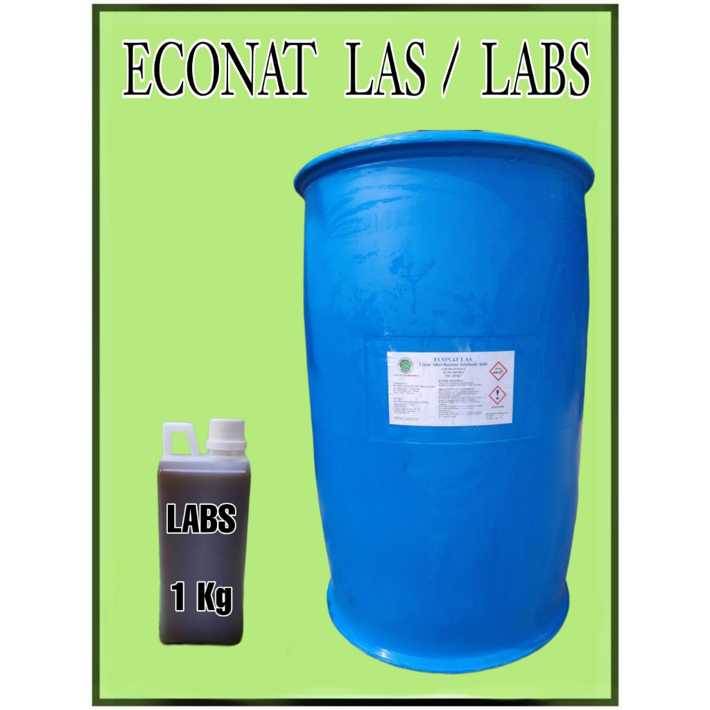Jual ECONAT LAS/LABS(Linear Alkyl Benzene Sulfonate)-(GRADE 1)1KG ...