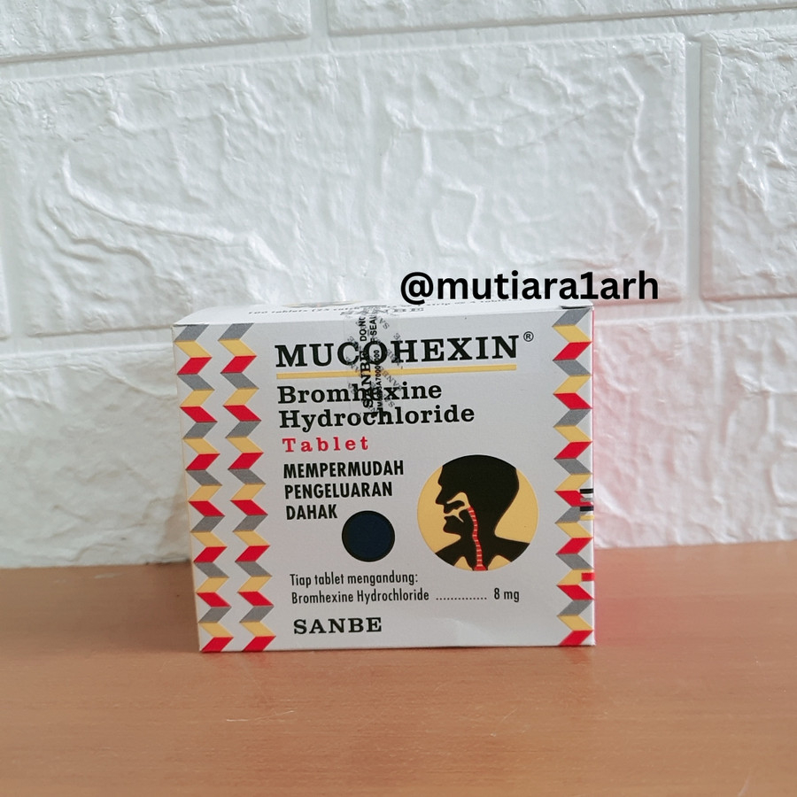 Jual MUCOHEXIN 8 MG BOX 100 TABLET | Shopee Indonesia