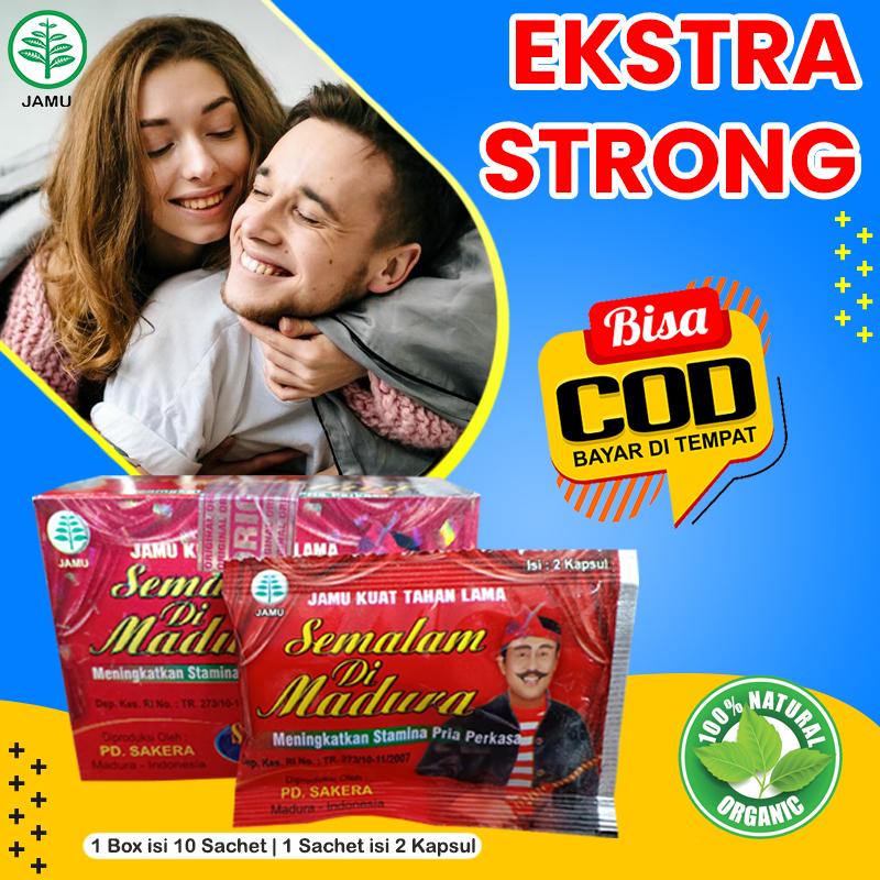 Jual (EKSTRA STRONG) Jamu Semalam Di Madura Kapsul Herbal Khusus Pria | Shopee Indonesia