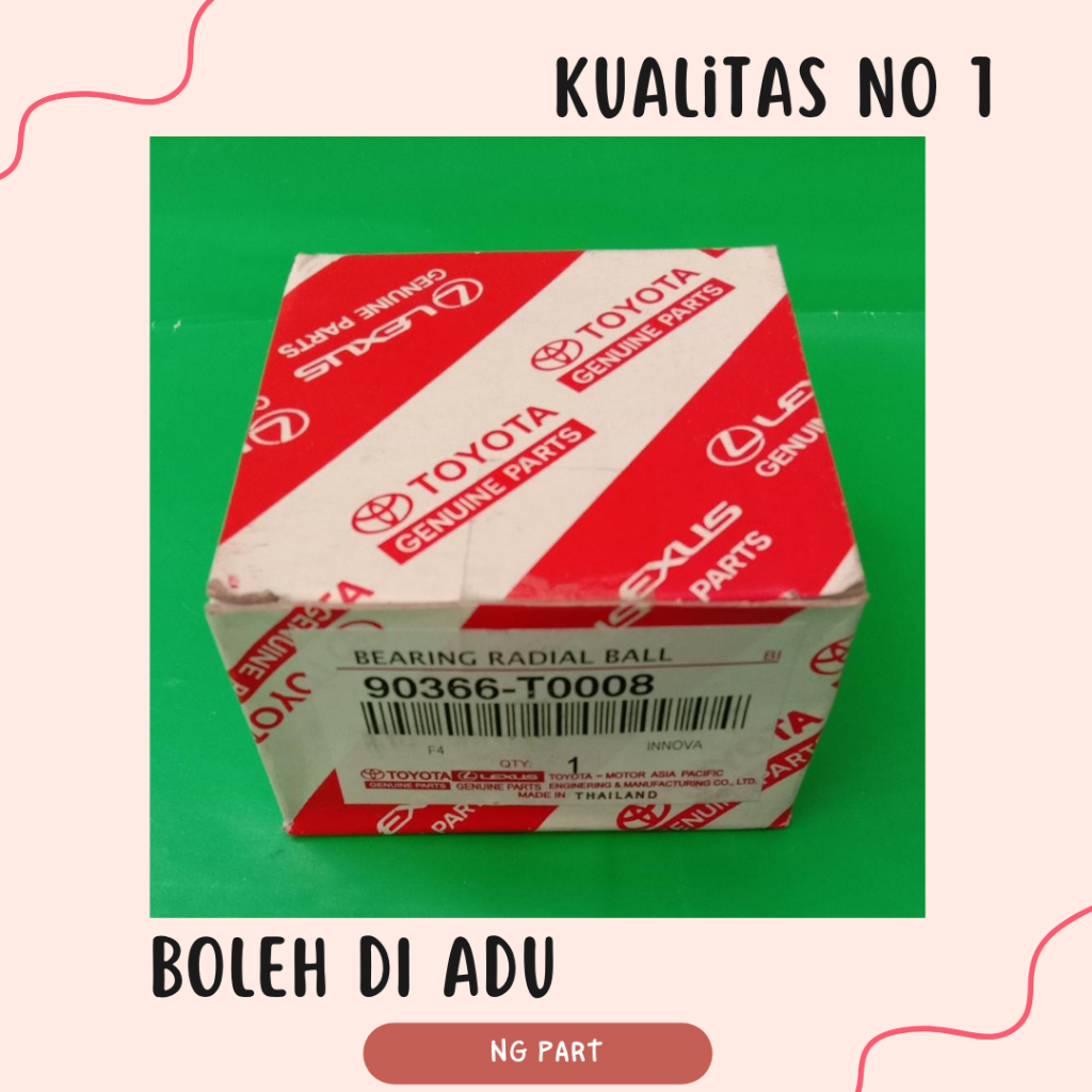 Jual BALL BEARING RODA DEPAN MOBIL INNOVA/HILUX | Shopee Indonesia