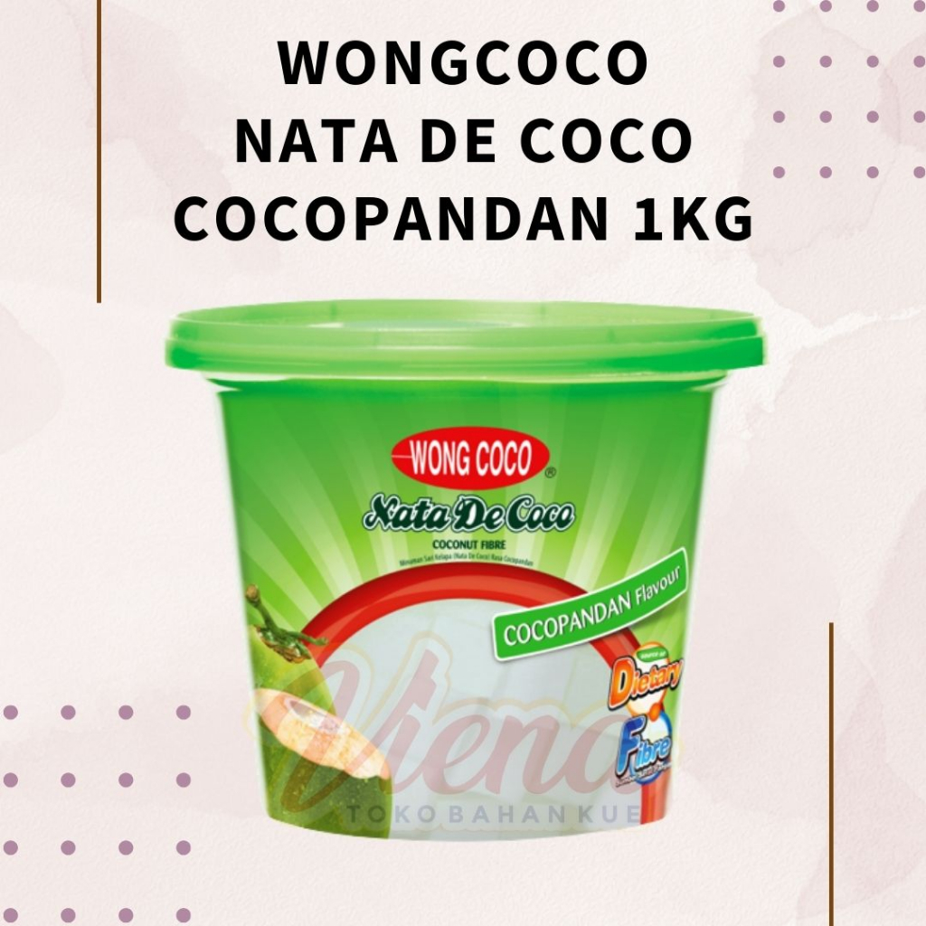 Jual Wong Coco Nata De Coco Cocopandan 1kg Ember | Shopee Indonesia
