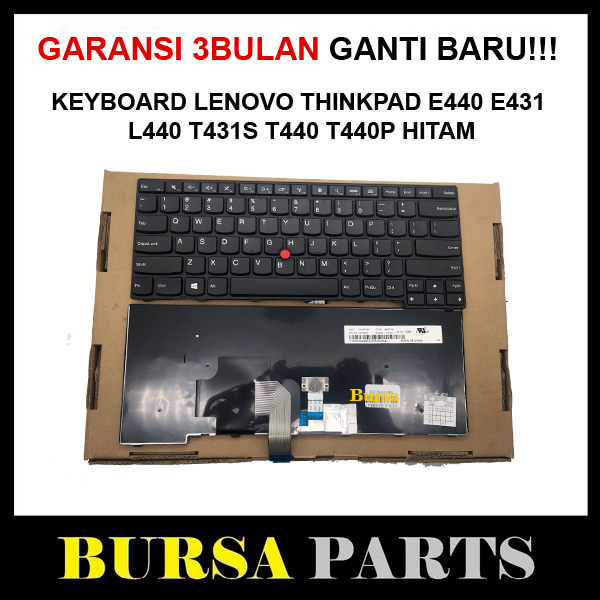 Jual Keyboard Lenovo Thinkpad E440 E431 L440 T431S T440 T440P 4BAUT ...