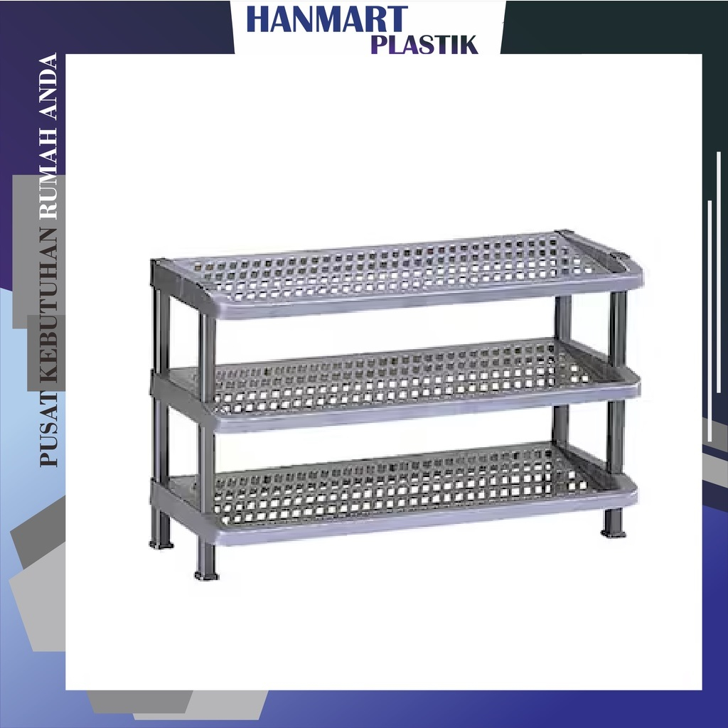 Jual Lion Star A-53 Maxi Shoes Rack/ Rak Sepatu Susun 3 | Shopee Indonesia