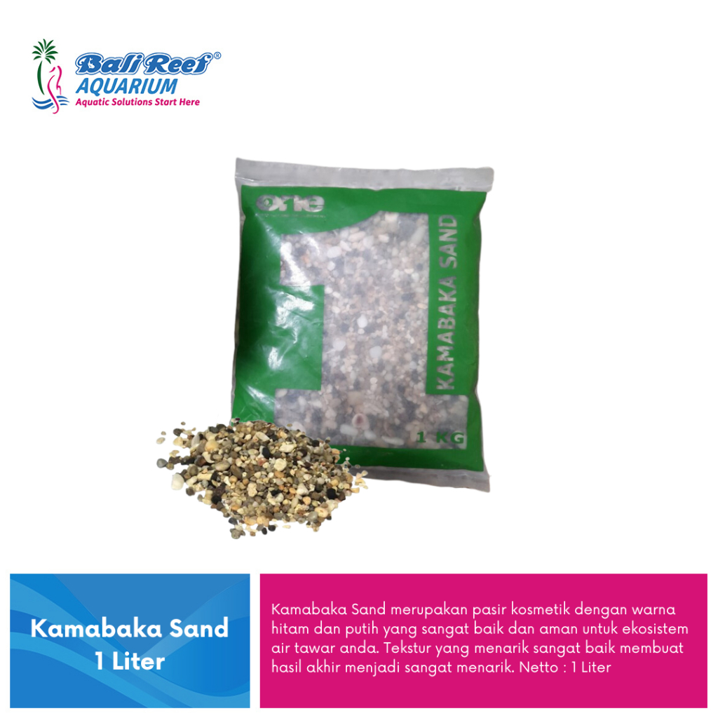 Jual Pasir Hias Aquascape Media Tanam Aquascape Pasir Kamabaka 1 Liter ...