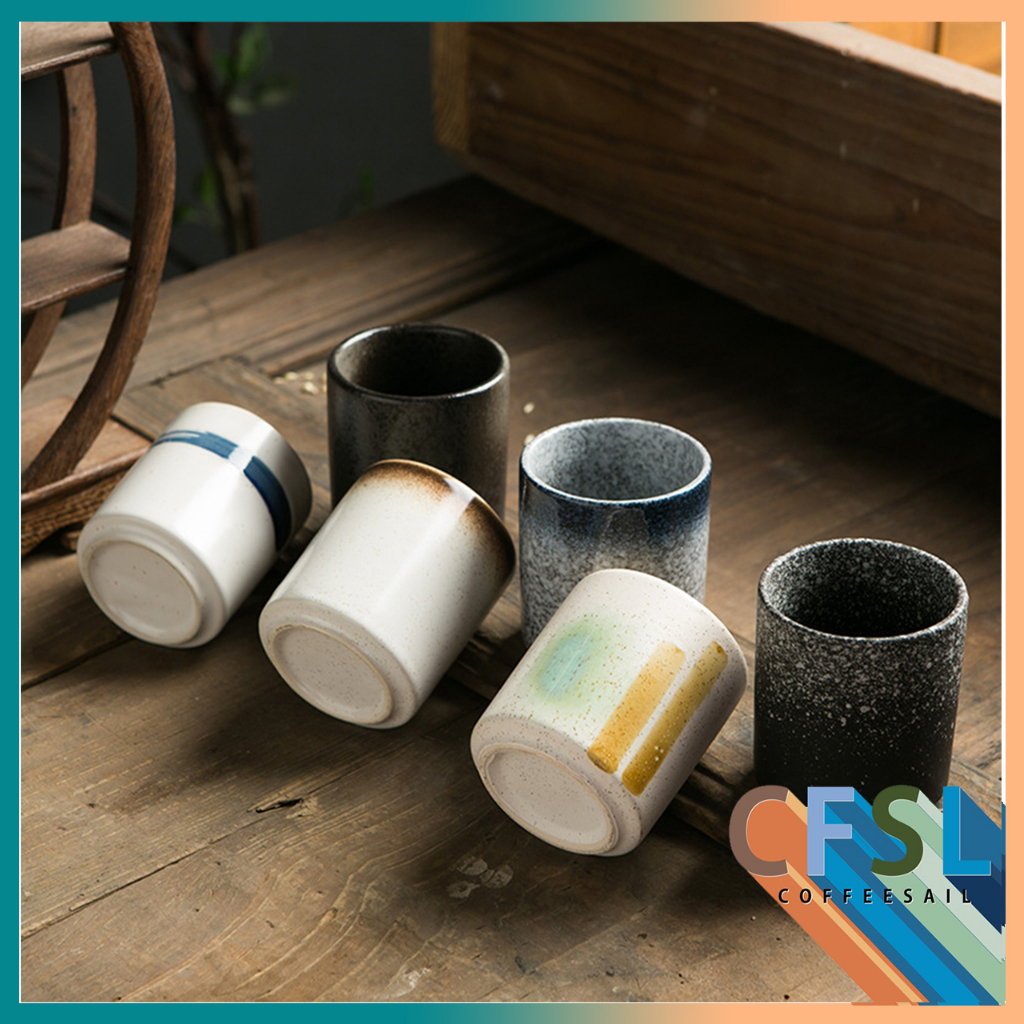 Jual GELAS MUG KERAMIK TEH OCHA KOPI JAPANESE STYLE CERAMIC TEACUP ...