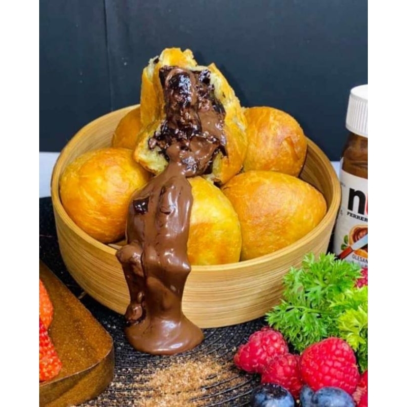 Jual Roti Goreng Coklat Lumer isi 10 | Shopee Indonesia