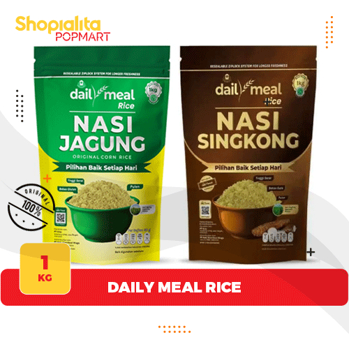 Jual Daily Meal Nasi Jagung Singkong 1 Kg | Shopee Indonesia