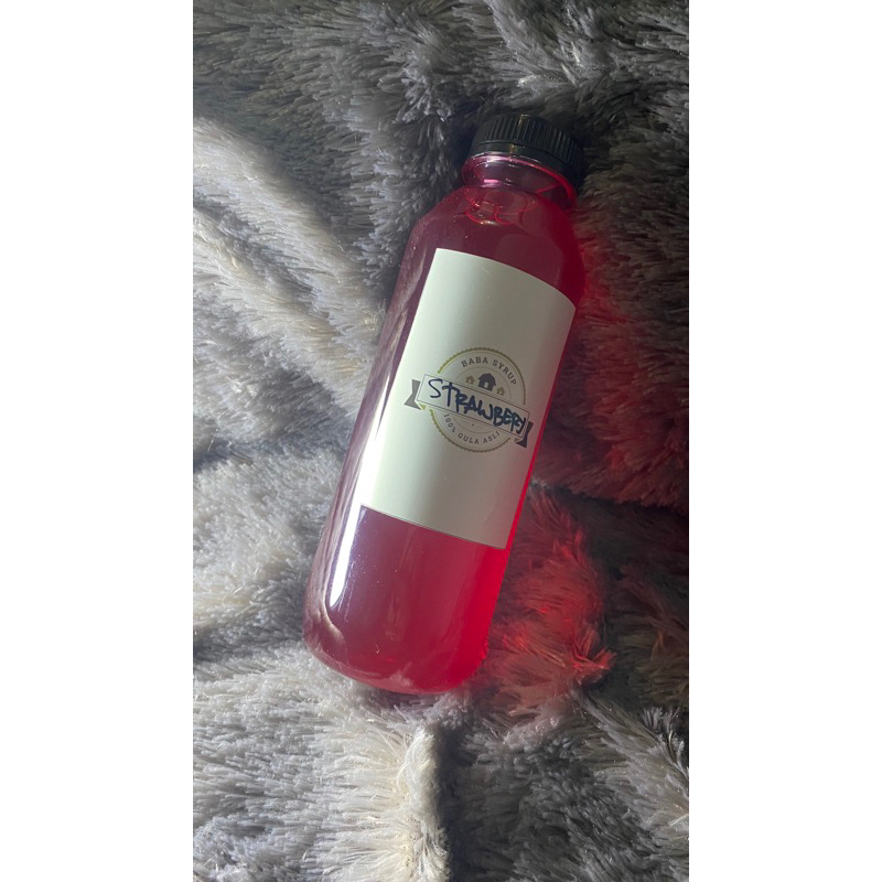 Jual Baba Syrup Rasa Strawberry 500ml | Shopee Indonesia