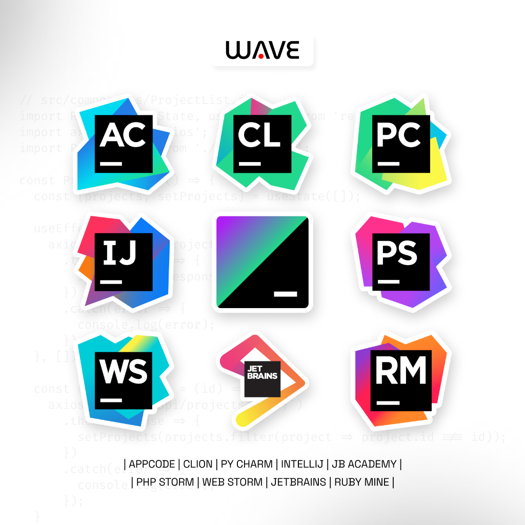 Jual Cutting Sticker Vinyl IT Programming Waterproof - Jet Brains Satuan | Shopee Indonesia