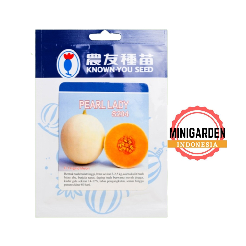 Jual MELON PEARL LADY 10 GRAM PACK BESAR benih biji bibit melon orange ...