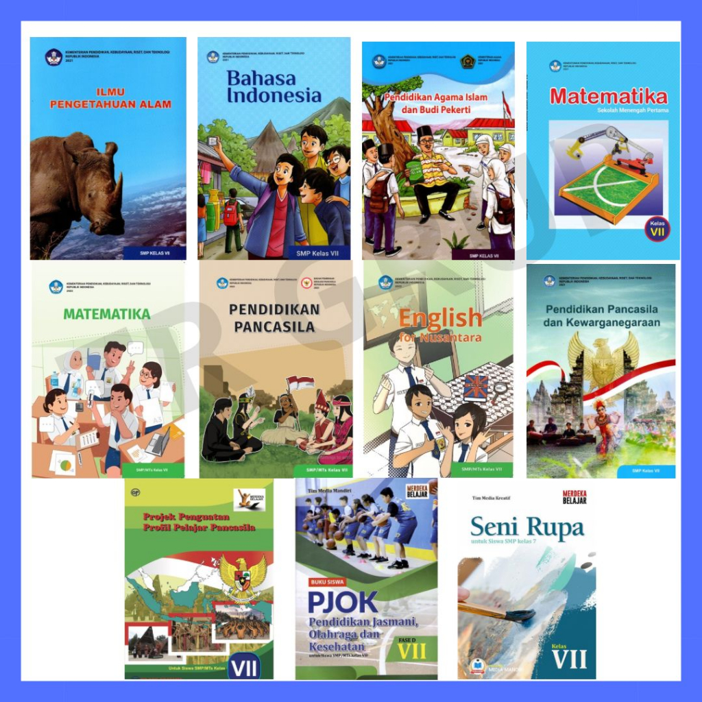 Jual BUKU PAKET SMP/MTS KELAS 7 / VII KURIKULUM MERDEKA KEMENDIKBUD | Shopee Indonesia