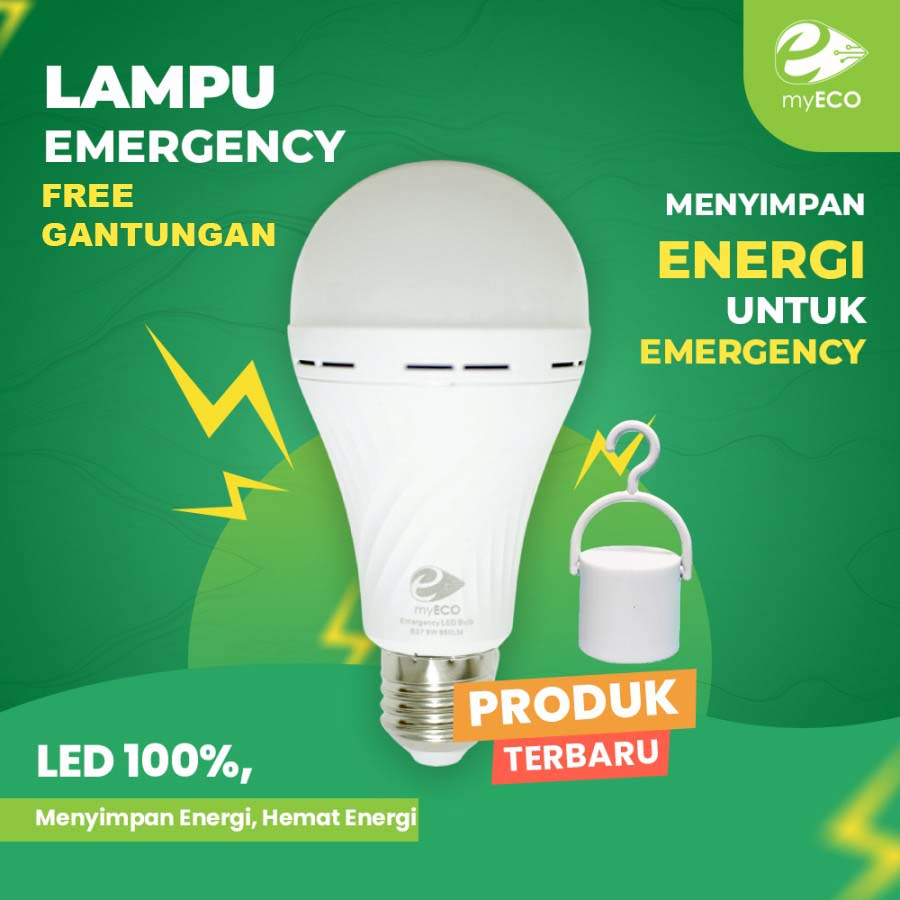 Jual Lampu Bohlam Darurat Lamp White Emergency Magic LED Bulb ...