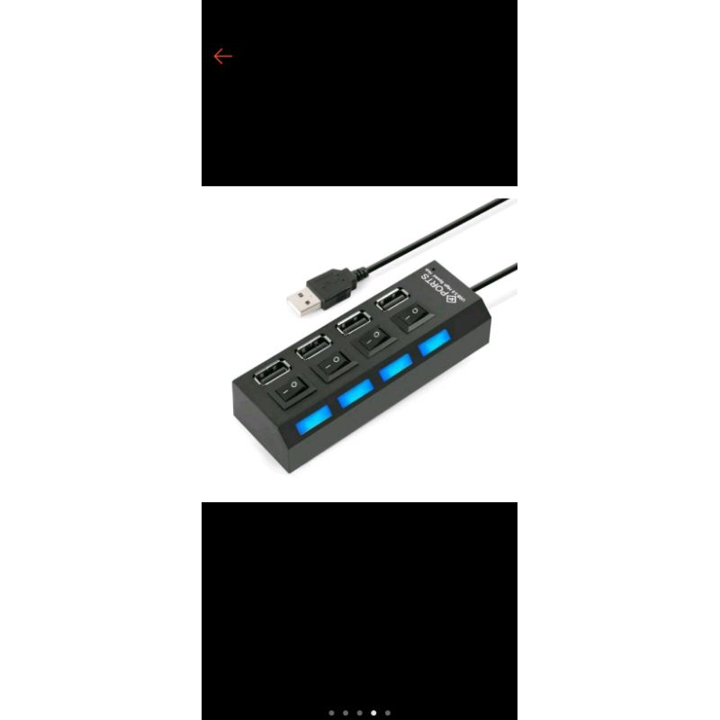 Jual USB HUB SAKLAR 4 PORT LH131 ON/OFF HIGH SPEED | Shopee Indonesia