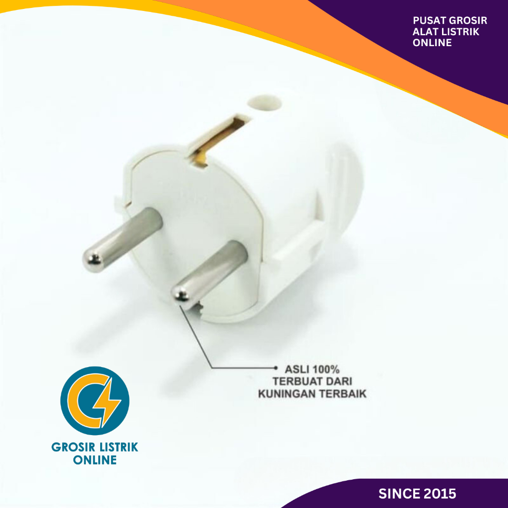 Jual STEKER COLOKAN ARDE KUNINGAN SNI BULAT ARDE MURAH MIKOTEK PIOLINE ...