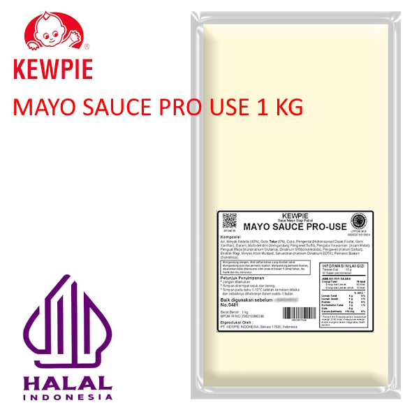 Jual KEWPIE MAYO PRO USE 1 KG POUCH HALAL | Shopee Indonesia