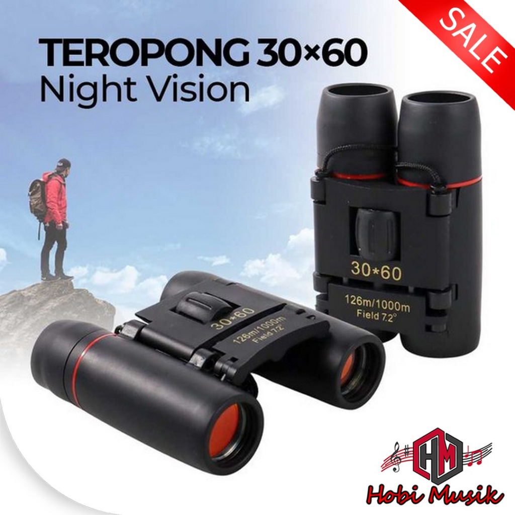 Jual Teropong Mini Binocular Night Vision 30*60 | Shopee Indonesia