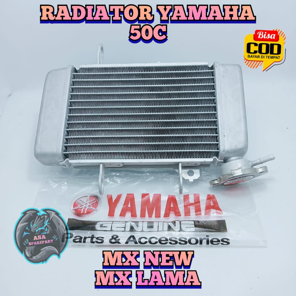 Jual RADIATOR ASLI ORIGINAL YAMAHA YGP 5OC JUPITER MX LAMA OLD / LAMA ...
