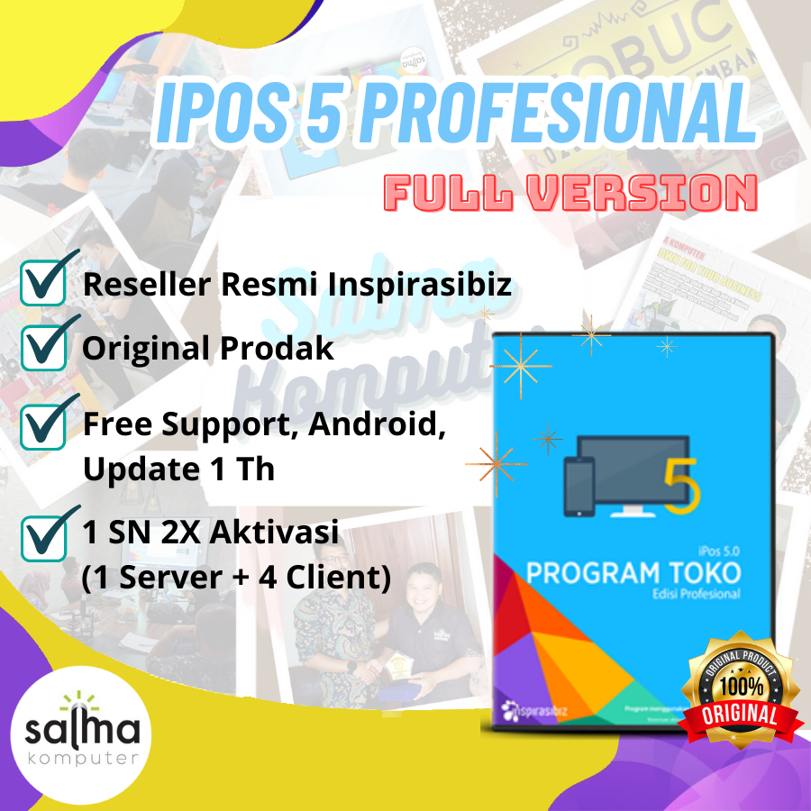Jual Program Toko IPos 5 Edisi Profesional ORIGINAL | Shopee Indonesia