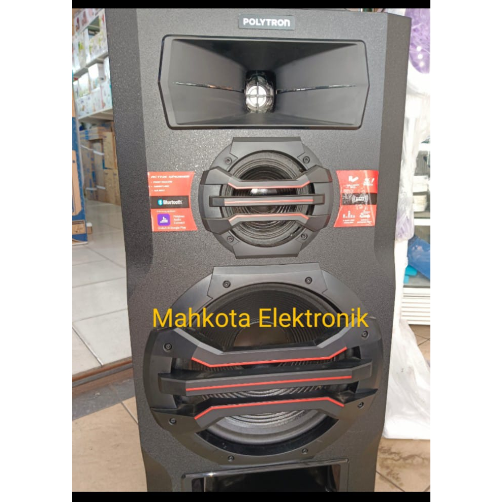 Jual SPEAKER AKTIF PAS-12SA15 POLYTRON | Shopee Indonesia