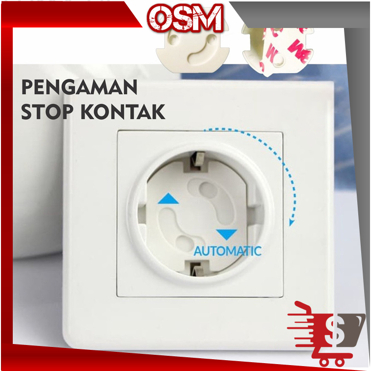 Jual OSM - H5763 Penutup Colokan Listrik Baby Safety Socket Cover ...