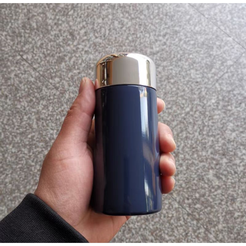 Jual Termos mini mug 150 ml, tutup silver, bisa dikantongin, rapat no ...