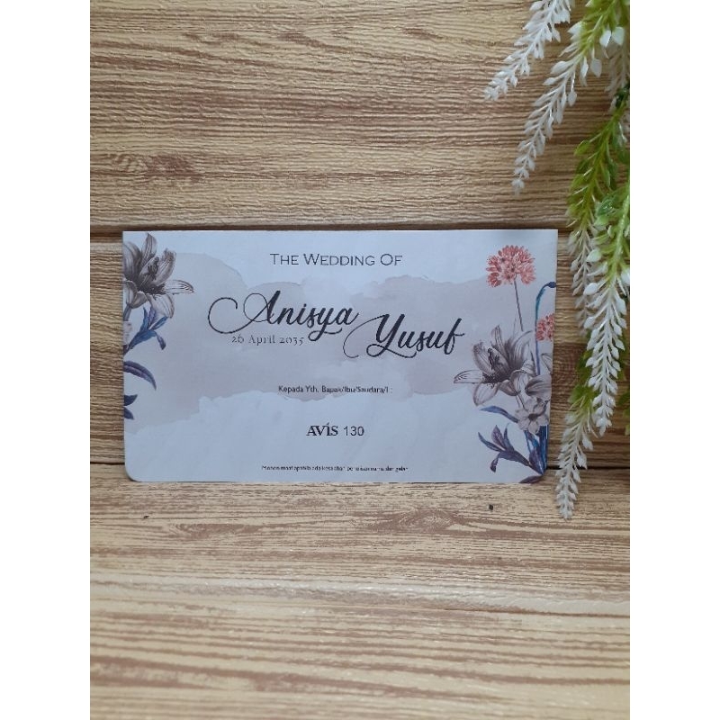 Jual Blangko Undangan Avis 130 Murah | Shopee Indonesia