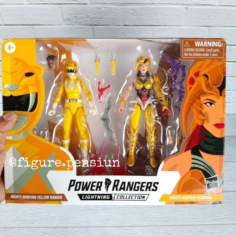 Jual HASBRO POWER RANGERS LIGHTNING COLLECTION YELLOW RANGERS SCORPINA ...
