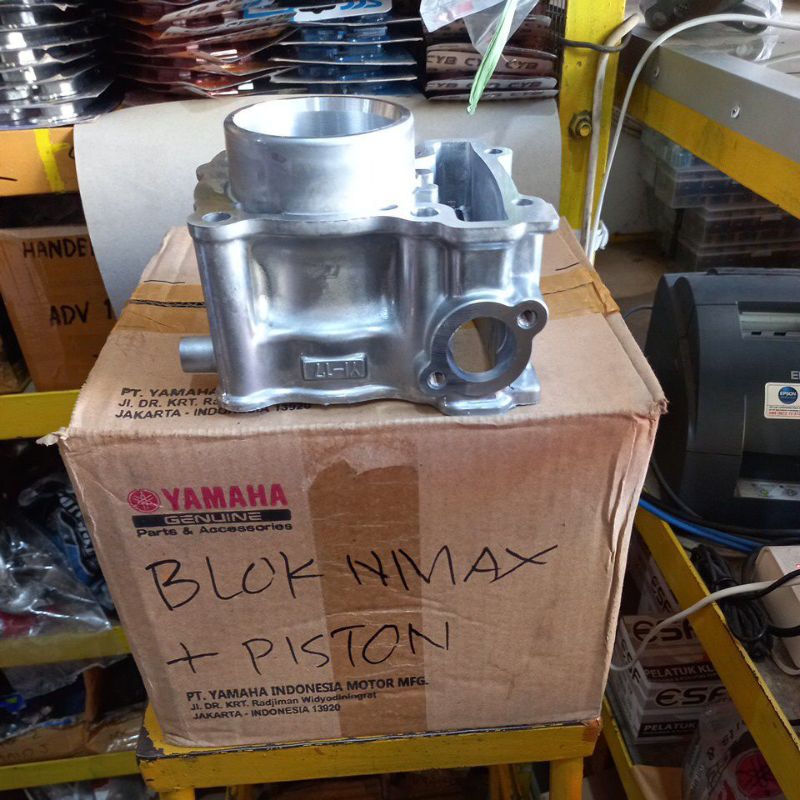 Jual silinder blok komplit N MAX asli yamaha | Shopee Indonesia