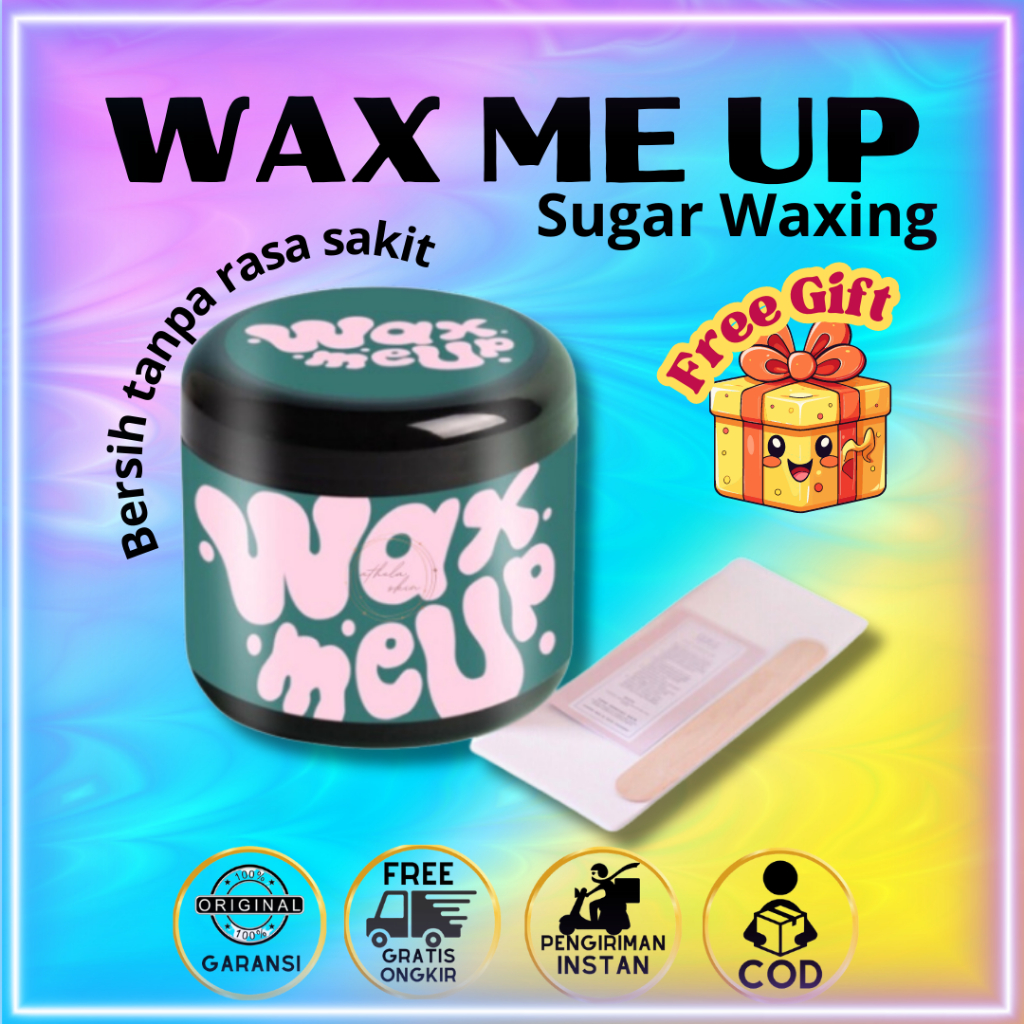 Jual WAXING SUGAR KETIAK WAX ME UP PENCABUT BULU KAKI MISS V BPOM ...